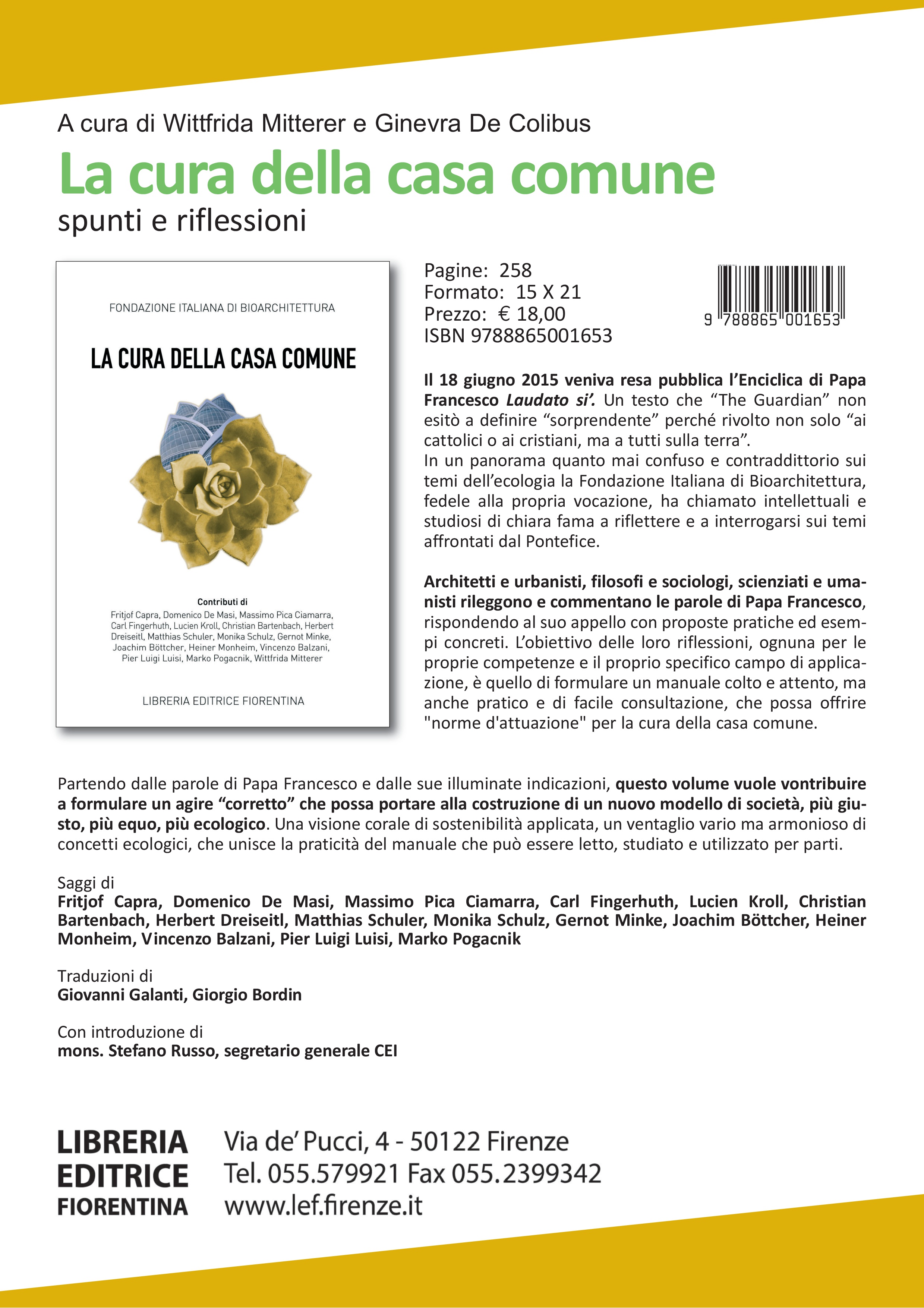 La cura della Casa Comune